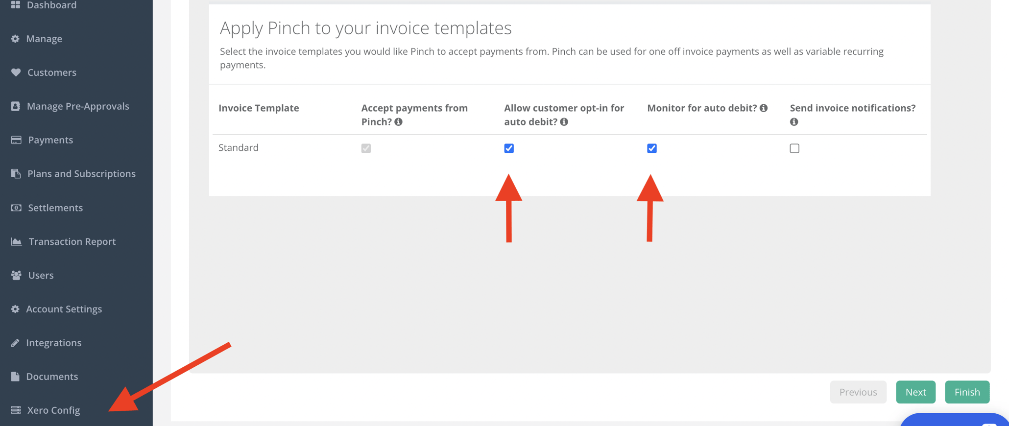 How to disable pre-approvals