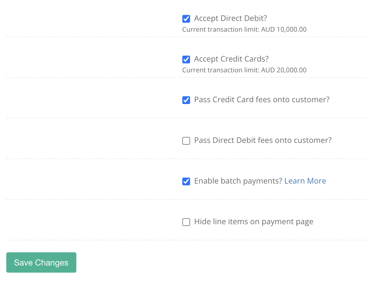 Getting started with batch payments